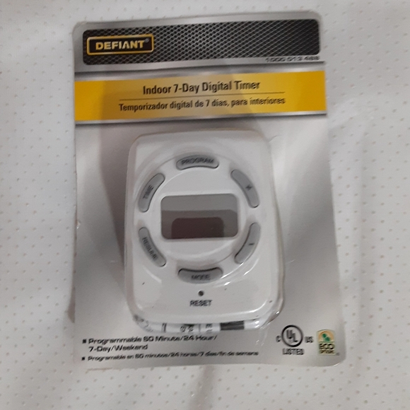 Defiant | Other | Defiant Indoor 7day Digital Timer | Poshmark